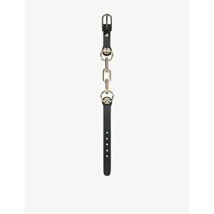CHRISTIAN LOUBOUTIN Eva Leather Bracelet - Black