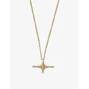 OFA Aurora 18ct -gold And 0.1ct Diamond Necklace - Yellow