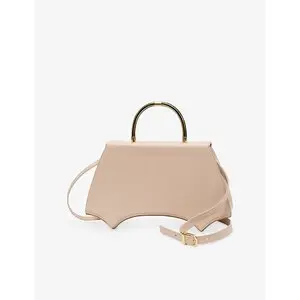 BOVENUE Reema Structured Leather Top-handle Bag - Tan