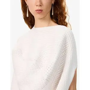 Issey Miyake Found Pleated Knitted Top