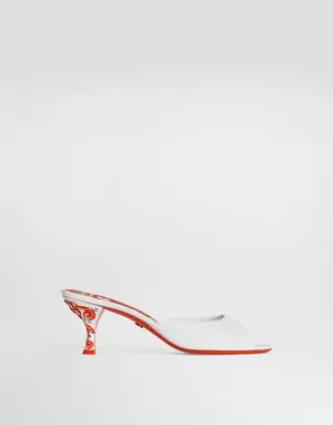 Dolce & Gabbana Ciabatta Tacco Slides And Mules - White