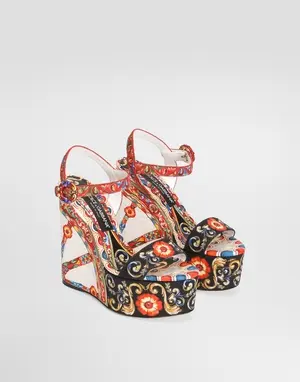 Dolce & Gabbana Sandalo Zeppa Sandals And Wedges