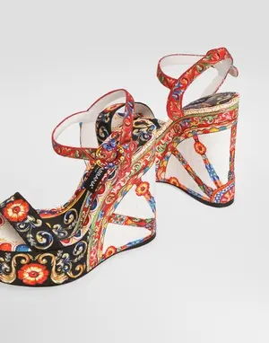 Dolce & Gabbana Sandalo Zeppa Sandals And Wedges