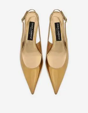 Dolce & Gabbana Calfskin Slingback Pumps