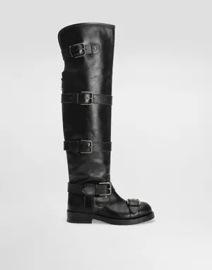 Dolce & Gabbana Horse Leather Boots Boots And Booties