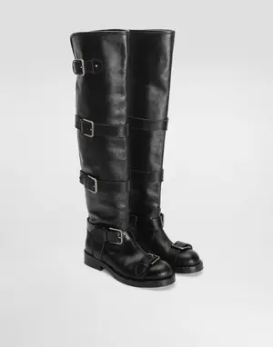 Dolce & Gabbana Horse Leather Boots Boots And Booties