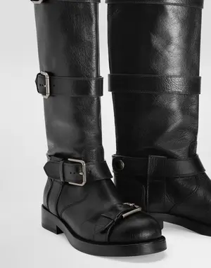 Dolce & Gabbana Horse Leather Boots Boots And Booties