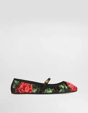 Dolce & Gabbana Sequined Ballerina Flats - Multicolor