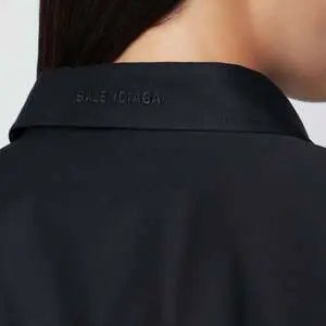 Balenciaga Train Shirt In Cotton And Silk