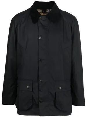 Barbour Ashby Wax Jacket - Blue