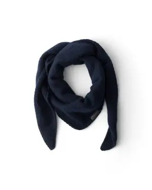 Prada 100% Cashmere Shawl - Navy