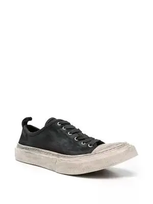 ANN DEMEULEMEESTER Distressed Effect Lace-up Sneakers