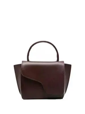 ATP ATELIER Grumello Leather Shoulder Bag - Brown