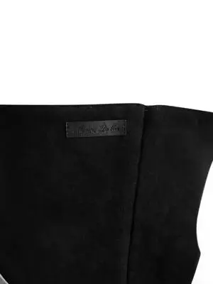 Manière De Voir Suede Corset Belt With Buckle