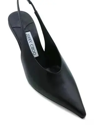 JIMMY CHOO Isa Pointed-toe Slingback Pumps