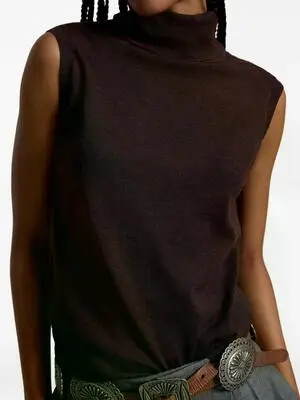 Polo Ralph Lauren Roll-neck Sleeveless Top