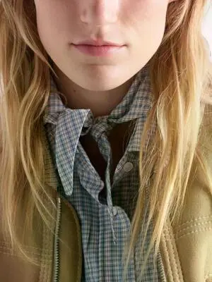 Prada Madras Fabric Shirt