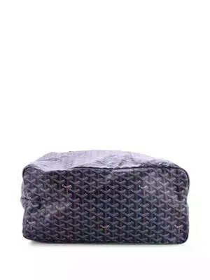 Goyard Saint Louis Coated Canvas Gm Tote Bag - Blue