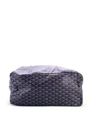 Goyard Saint Louis Coated Canvas Gm Tote Bag - Blue