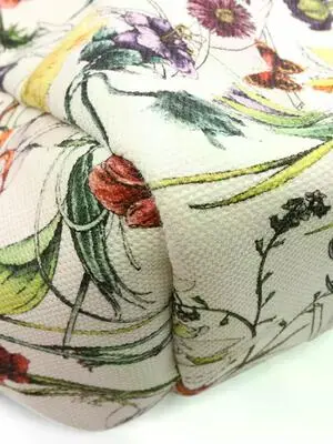 Gucci 2000-2015 Canvas Flora Tote Bag