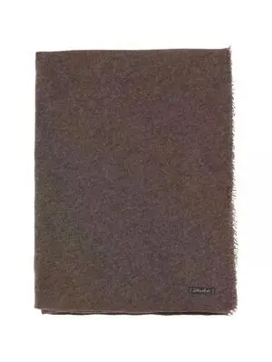 Faliero Sarti Frayed-edge Scarf - Brown