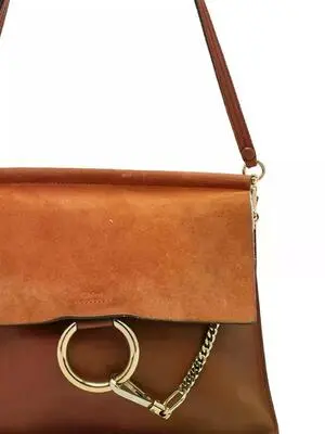 Chloé Faye Shoulder Bag - Brown