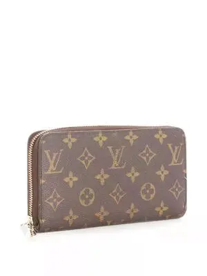 LOUIS VUITTON Zippy Wallet Monogram Canvas Small Wallets