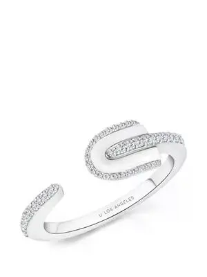 U LOS ANGELES U Solo Quartz And Diamond Ring
