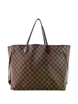 LOUIS VUITTON Neverfull Damier Gm Tote Bag - Brown
