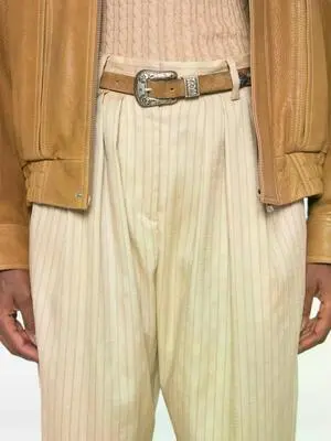 Isabel Marant Étoile Janice Pinstripe Tailored Trousers