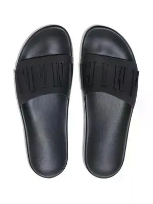 Amiri Logo-debossed Open-toe Slides