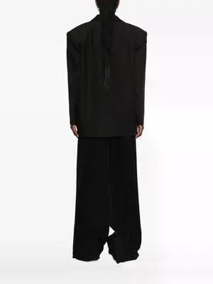 TWENTY FOURHAITCH Double-breasted Peak-lapel Jacket