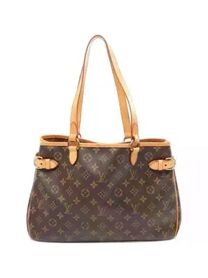 LOUIS VUITTON 2006 Monogram Batignolles Horizontal Tote Bag - Brown
