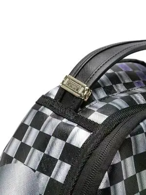SPRAYGROUND Checkered Shark-print Backpack