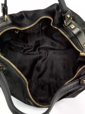 FERRAGAMO Pony Hair Top Handle Bag