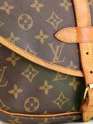 LOUIS VUITTON Monogram Canvas Saumur 30 Crossbody Bag