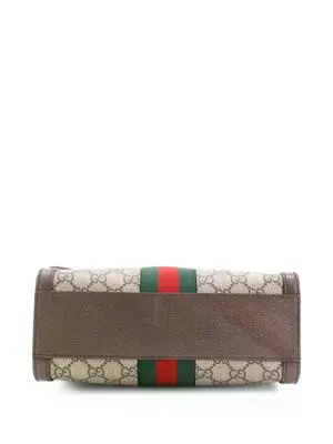 Gucci Ophidia Top Handle Gg Coated Canvas Small Tote Bag