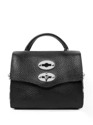 ZANELLATO Baby Postina Pebbled-leather Mini Bag