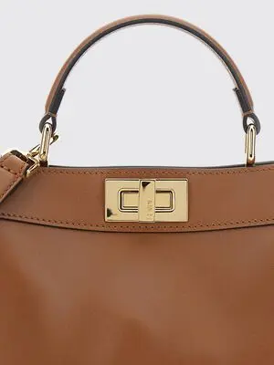 Fendi Small Peekaboo Iseeu Handbag In Smooth Calf Leather