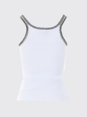 Pinko Rhinestone Embellished Off-the-shoulder Top - White
