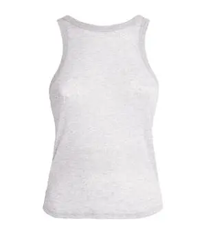 SKIMS Semi-sheer Ribbed Tank Top - Grey
