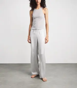 SKIMS Semi-sheer Ribbed Tank Top