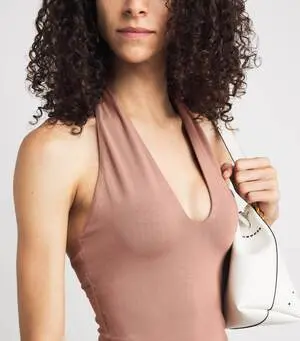 SKIMS Smooth Layers Halter Top
