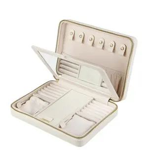 Wolf Large Lauren Travel Jewellery Case