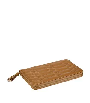 Wolf Large Lauren Portfolio Jewellery Case - Brown