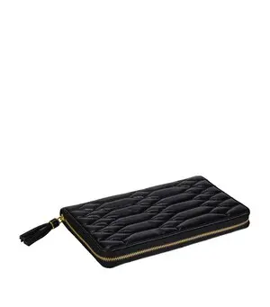 Wolf Large Lauren Portfolio Jewellery Case - Black