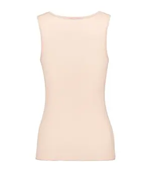 Saint Laurent Silk Lace-trim Tank Top
