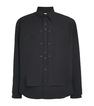 CRAIG GREEN Cotton Panelled Shirt - Black