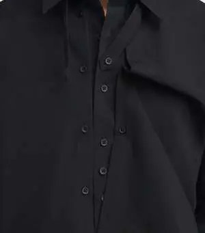 CRAIG GREEN Cotton Panelled Shirt