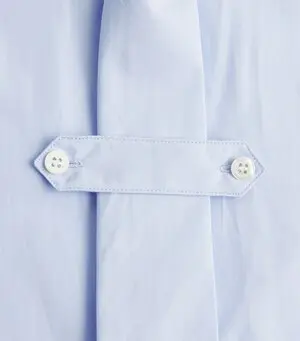 Dries Van Noten Cotton Integrated-tie Shirt